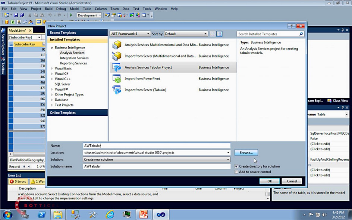 Introduction to BI Semantic Model & SQL Server 2012 Analysis Services ... Introduction to BI Semantic Model & SQL Server 2012 Analysis Services ...